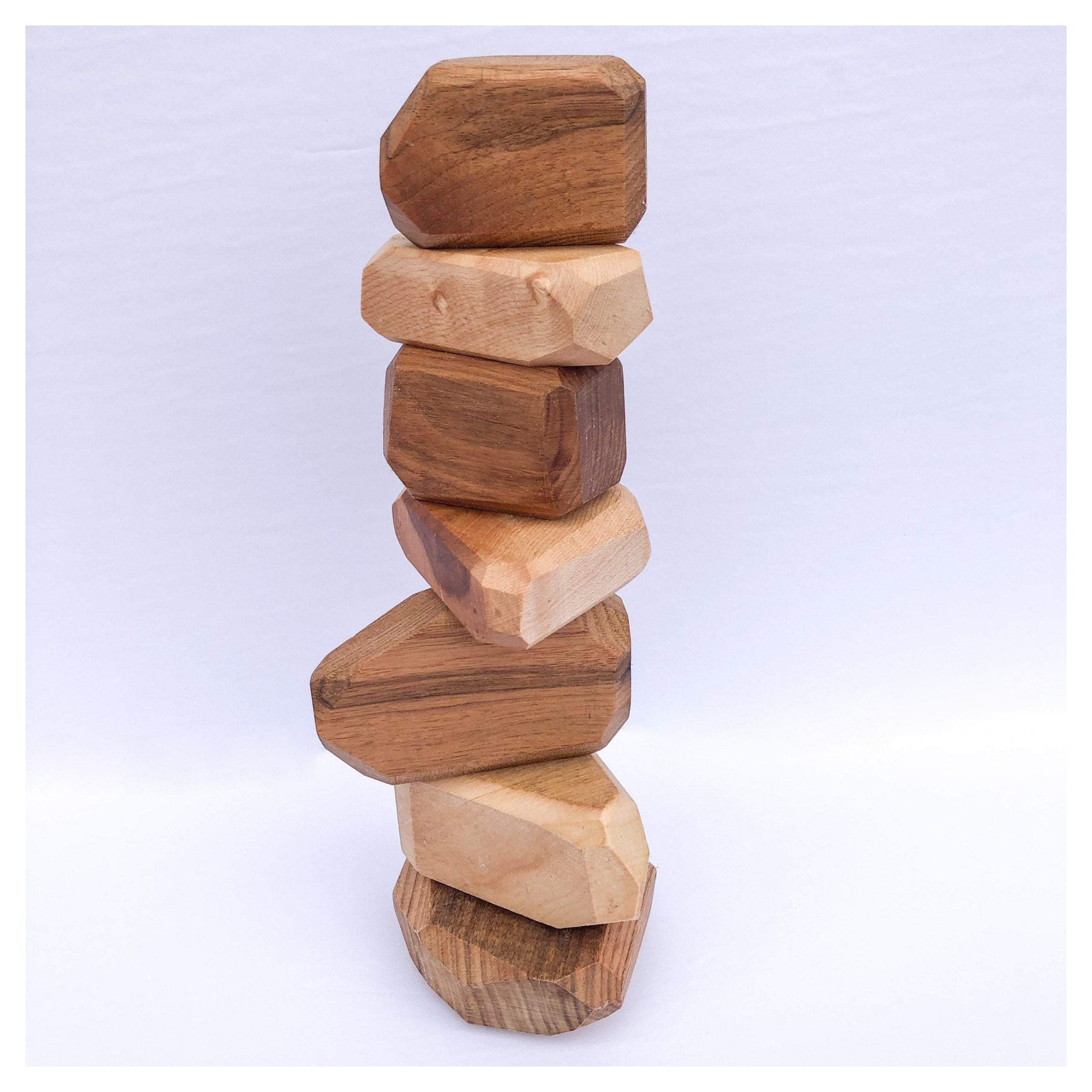 Stacking Gems Natural – Purposeful Play NB